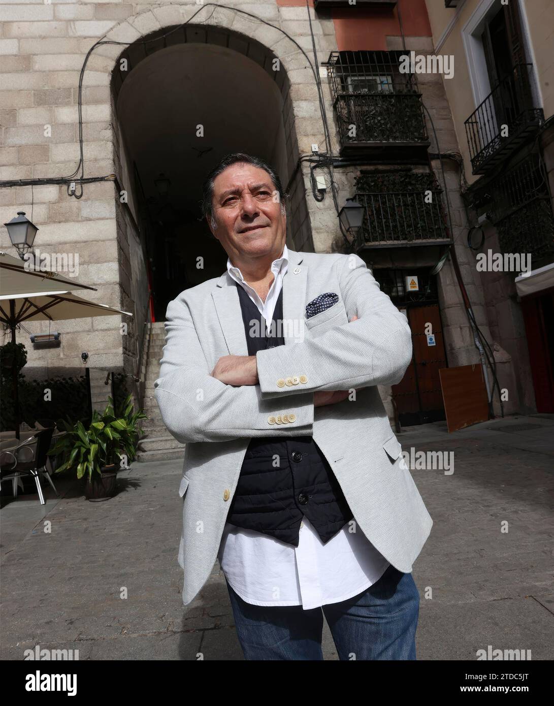 Madrid, 10/25/2022. Interview with Quique Bustos 'el Syringas ...