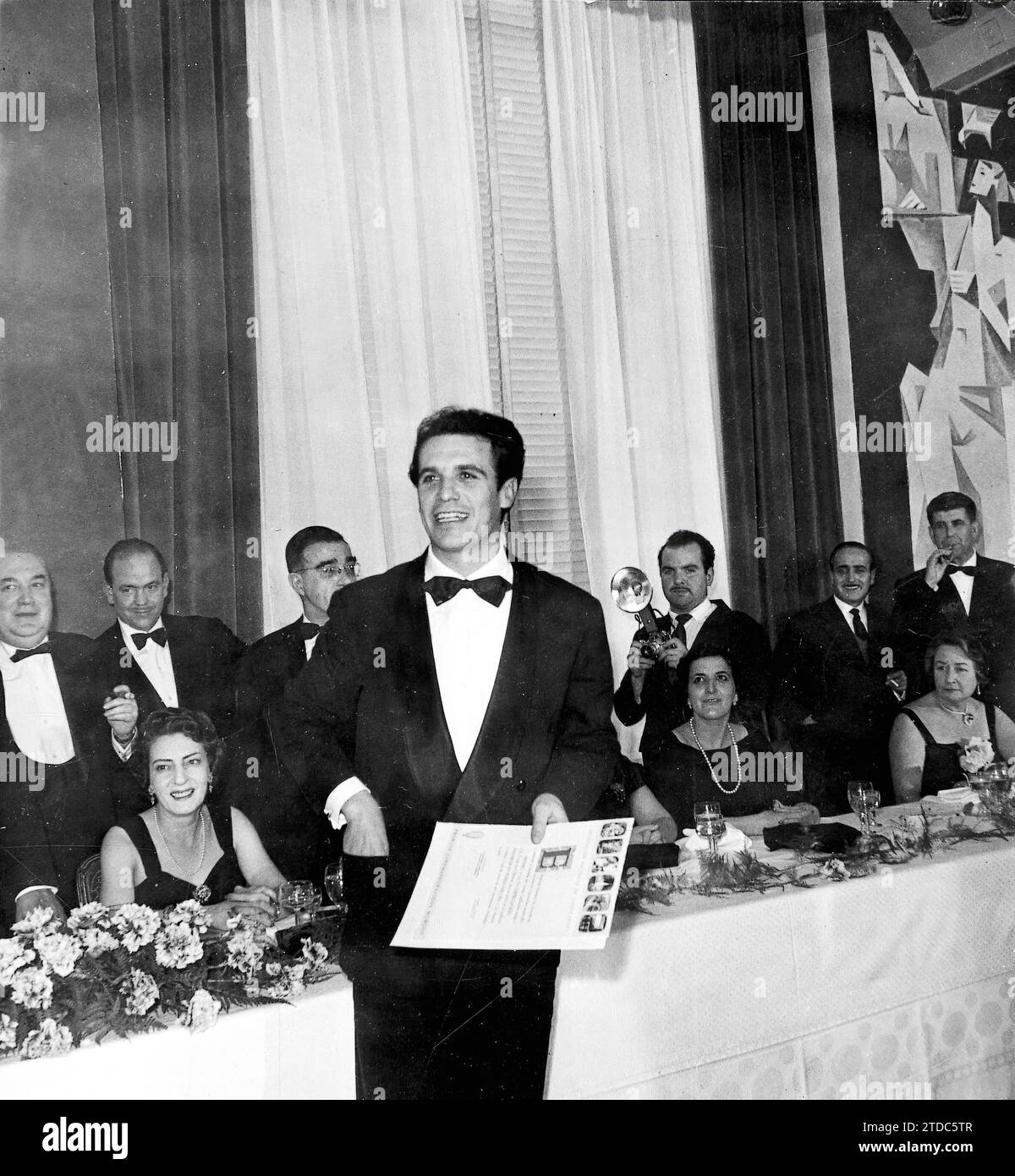 Paco Rabal, best actor of 1957. Credit: Album / Archivo ABC / Teodoro ...