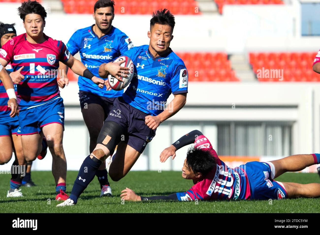 Higashi Osaka Japan. 17th Dec, 2023. Tomoki Osada (Wild Knights), DECEMBER 17, 2023 - Rugby ...