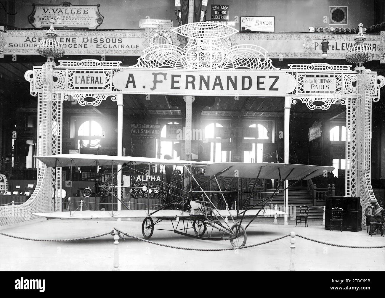 12/31/1908. Unfortunate end of a Spanish aviator.- the Installation of ...