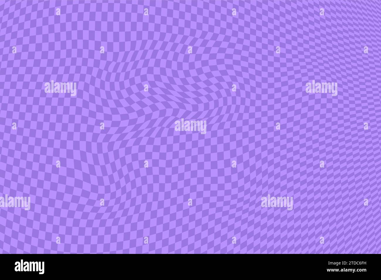 Purple retro psychedelic checkerboard pattern. Groovy funky textures ...