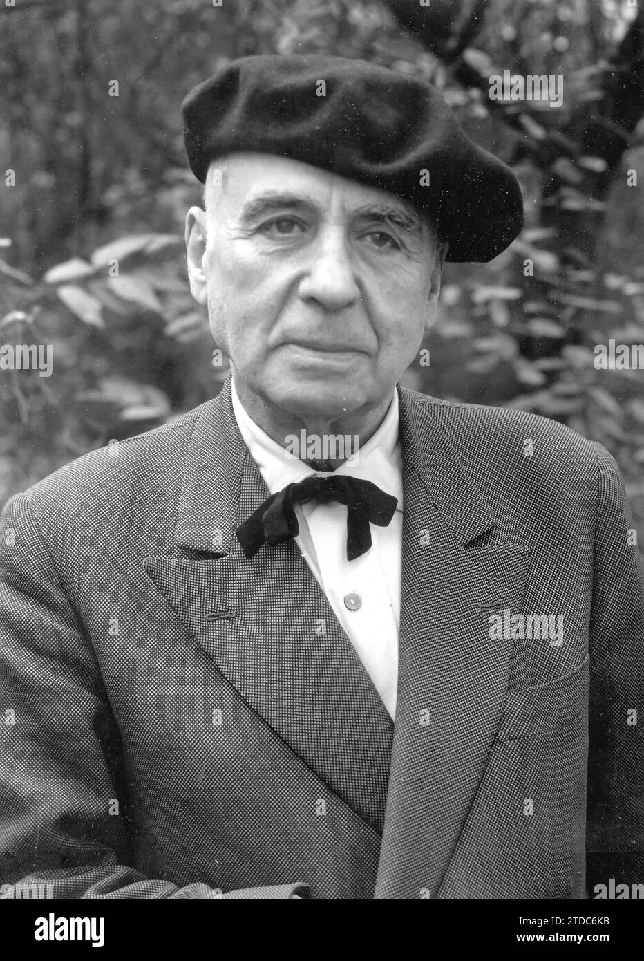12/31/1962. The painter Daniel Vázquez Díaz. Credit: Album / Archivo ...