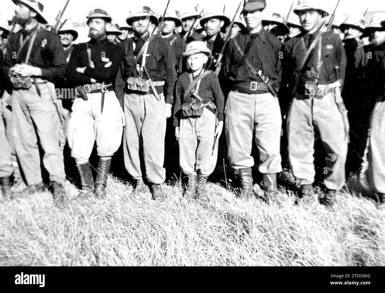 12/31/1934. Black Shirts of the "Mussolini" Battalion, which Have ...