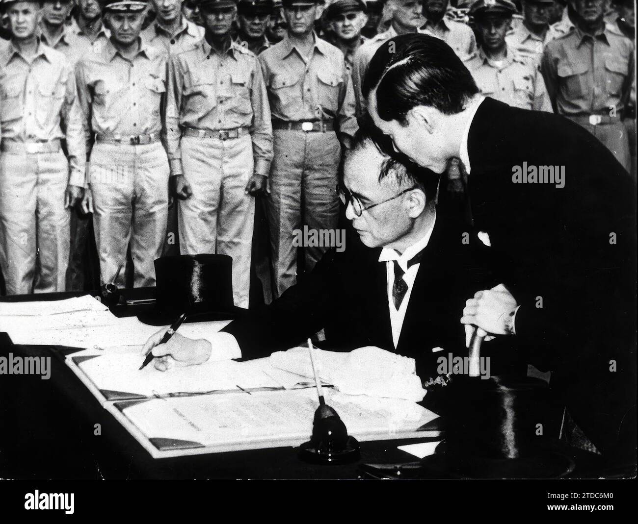 Tokyo, 09/02/1945. Mamoru Sigemitsu, Japanese Minister of Foreign ...