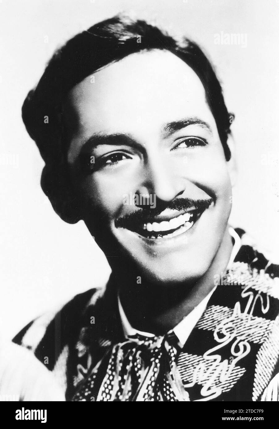 12/31/1949. Portrait of Jorge Negrete. Credit: Album / Archivo ABC ...