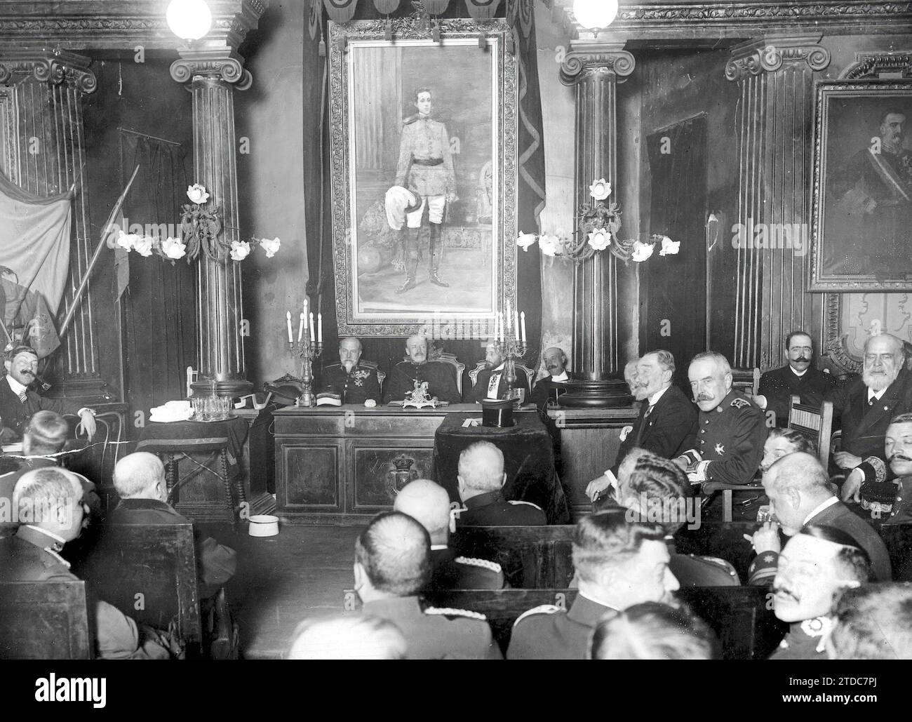 03/12/1909. In honor of Lieutenant Ruiz. -the Assembly Hall of the Army ...