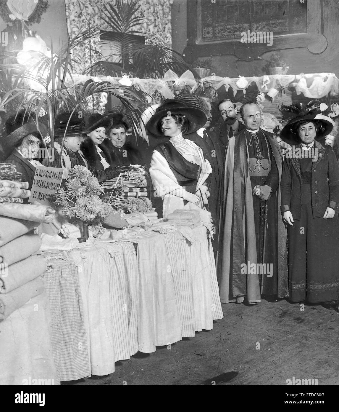 10/31/1911. Wardrobe of our Lady of Mercedes in Barcelona. Solemn ...