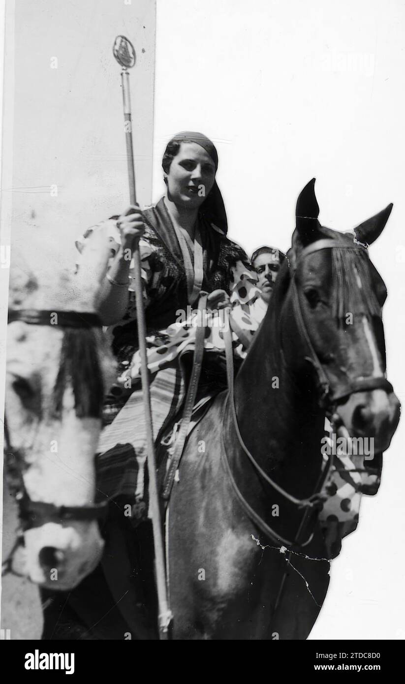 Pilgrimage of the Rocío of 1936. Triana Pilgrimage on Horseback. Photo ...
