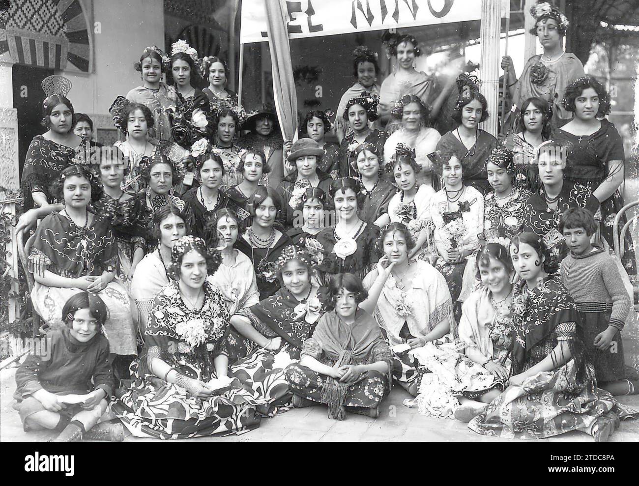 01/31/1921. Cordova. A Charity Party. The Ladies who Nominated for the ...