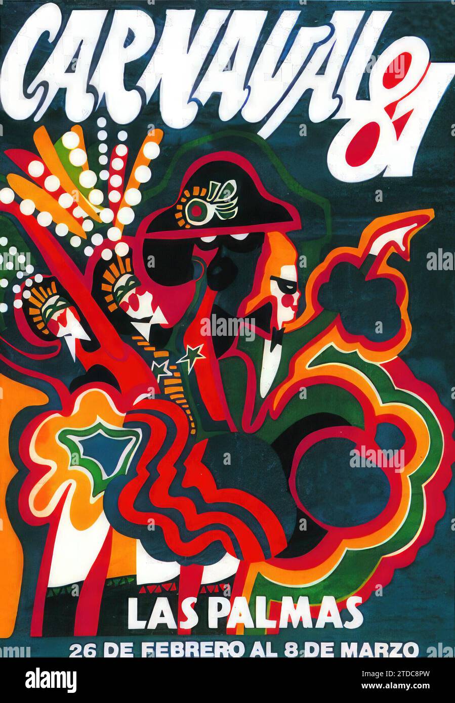 Poster for the 1981 Las Palmas carnival. Credit: Album / Archivo ABC ...