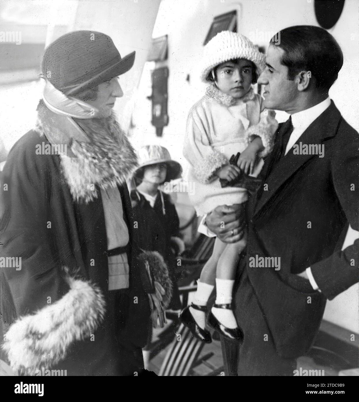 09/25/1922. Santander - Arrival of Belmonte, the famous former ...