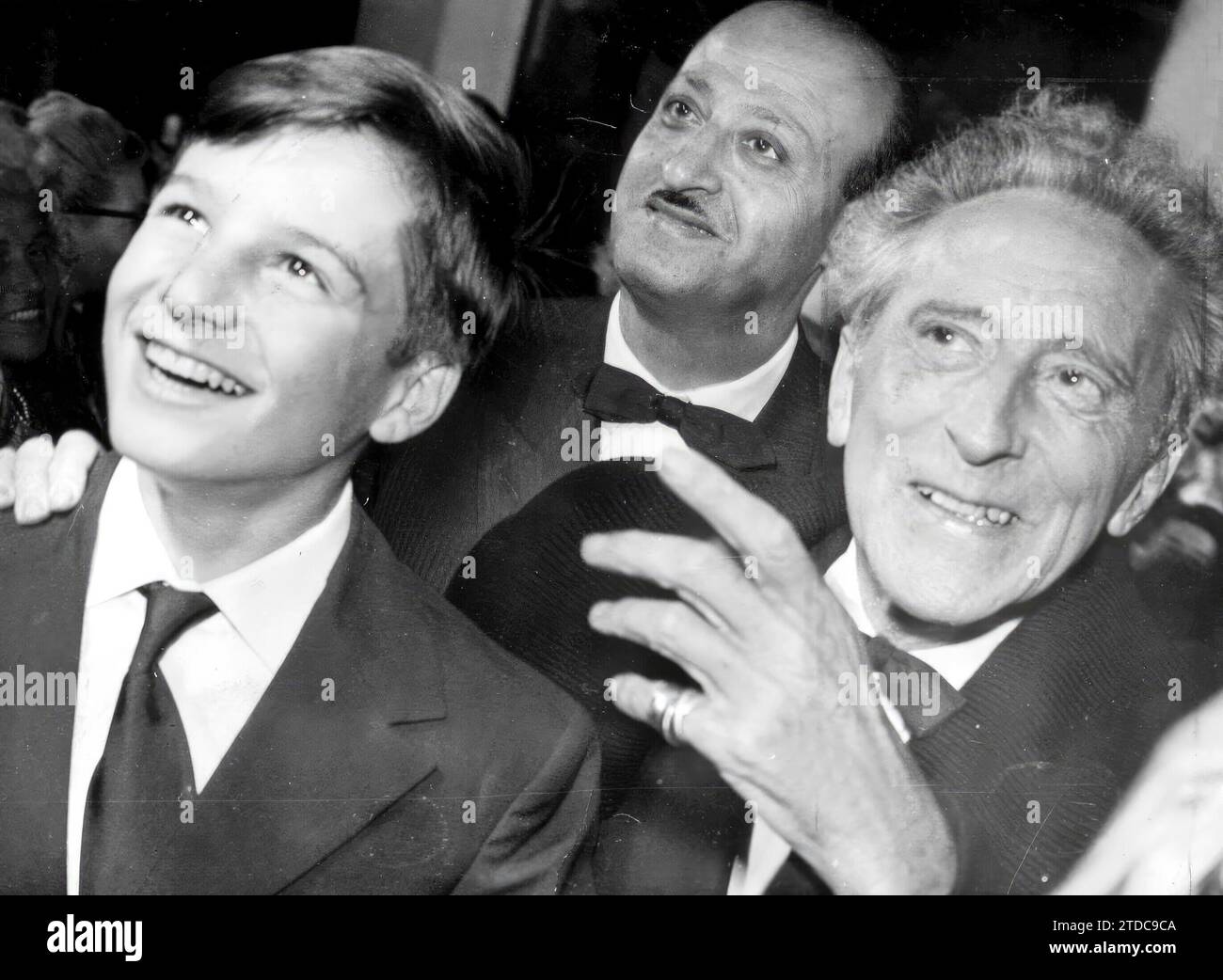 12/31/1958. Jean Cocteau, honorary president of the Cannes film ...