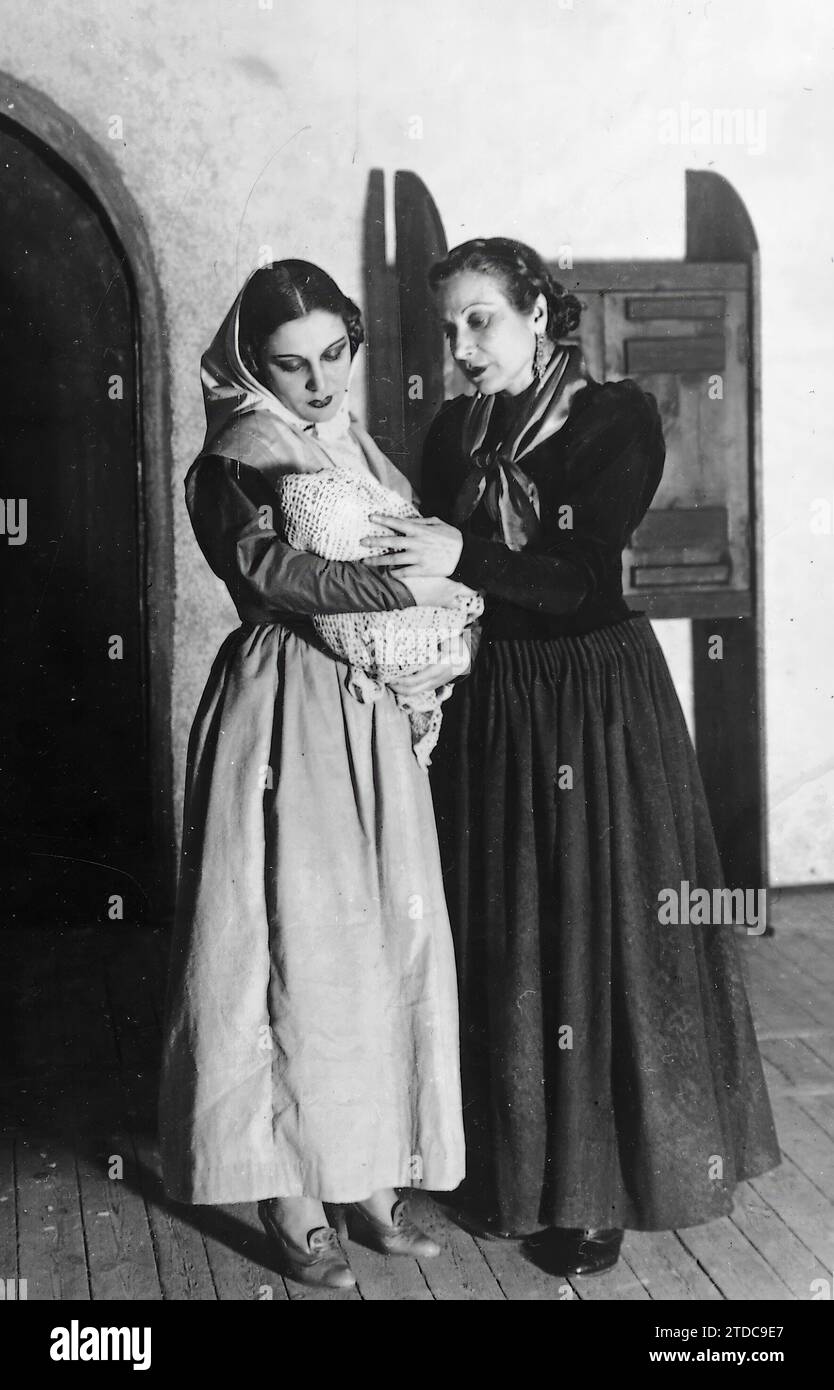 12/28/1934. Theatrical premiere of the Tragic poem "Yerma" by García ...