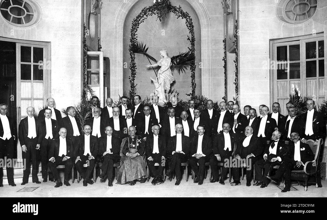 07/01/1920. Madrid. Banquet and Tribute. The Apostolic Nuncio ...