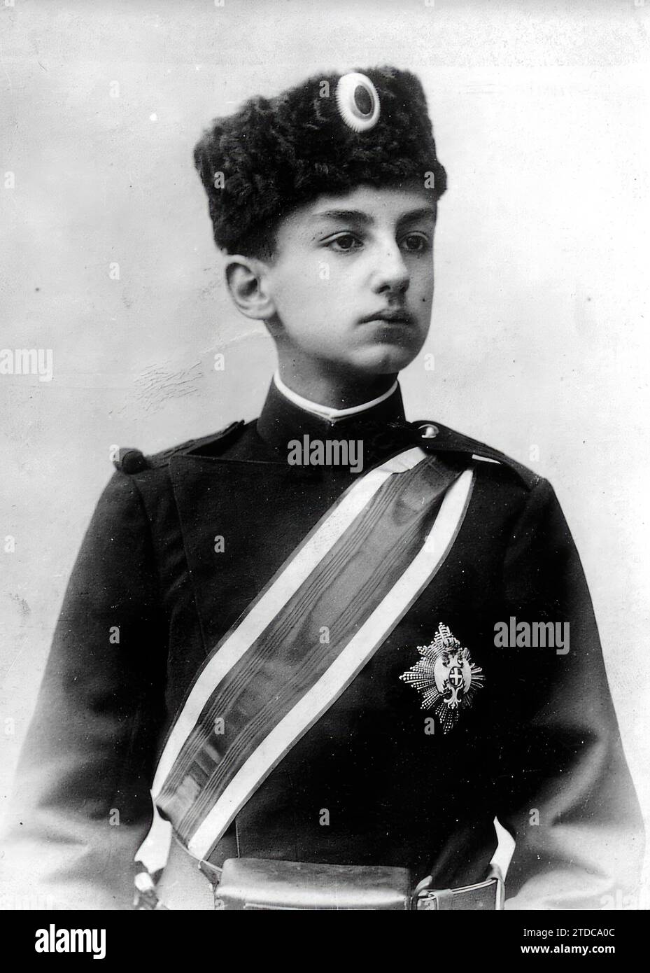 11/19/1906. Portrait of Prince George of Serbia. Credit: Album ...