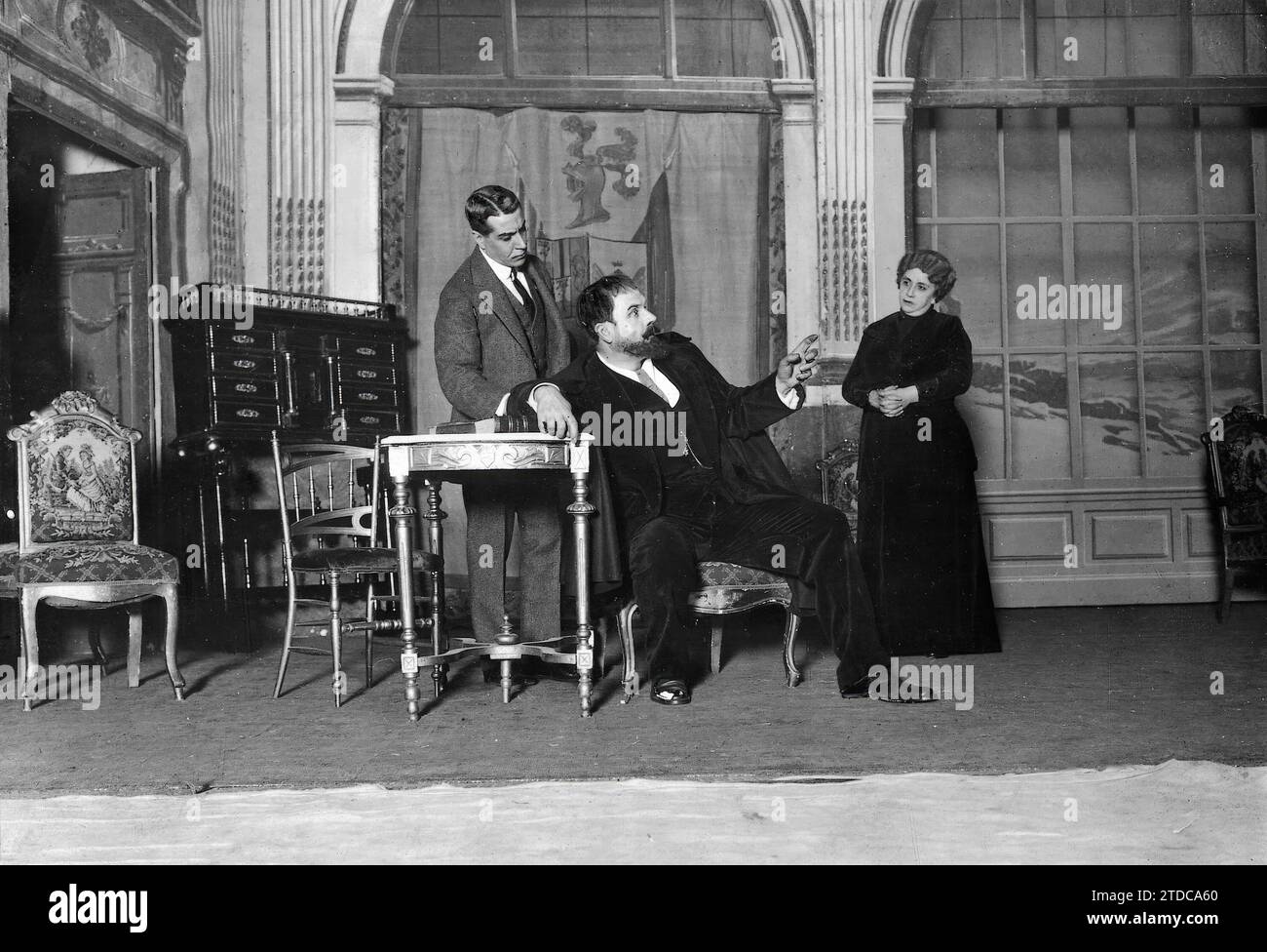 12/31/1912. In the Spanish. Pepe Calle and Jaime Borrás and Mrs ...
