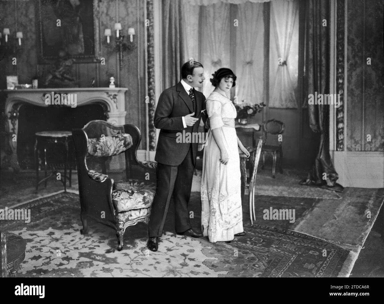 12/31/1912. In the Princess theater. Guevara's Miss Thief and Mr. Díaz ...