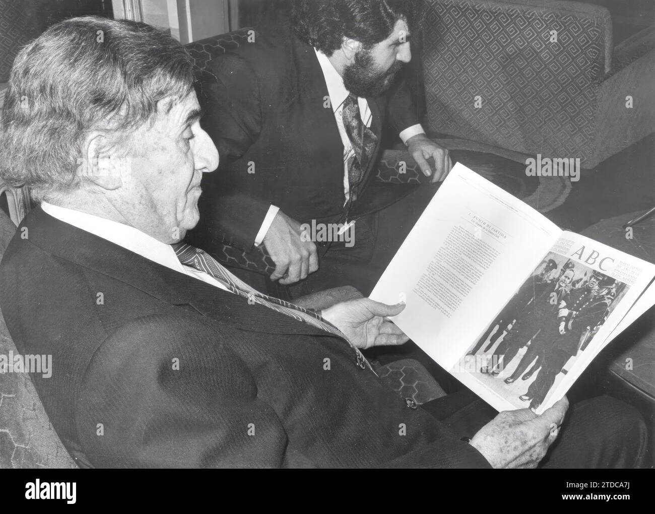 11/12/1978. The former director of Abc Elfidio Alonso in the Abc house ...