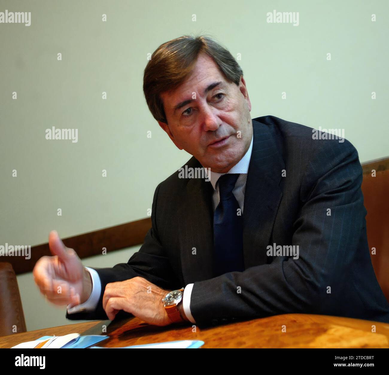 09/19/2002. Madrid, 9-20-02. -interview with the president of Repsol ...