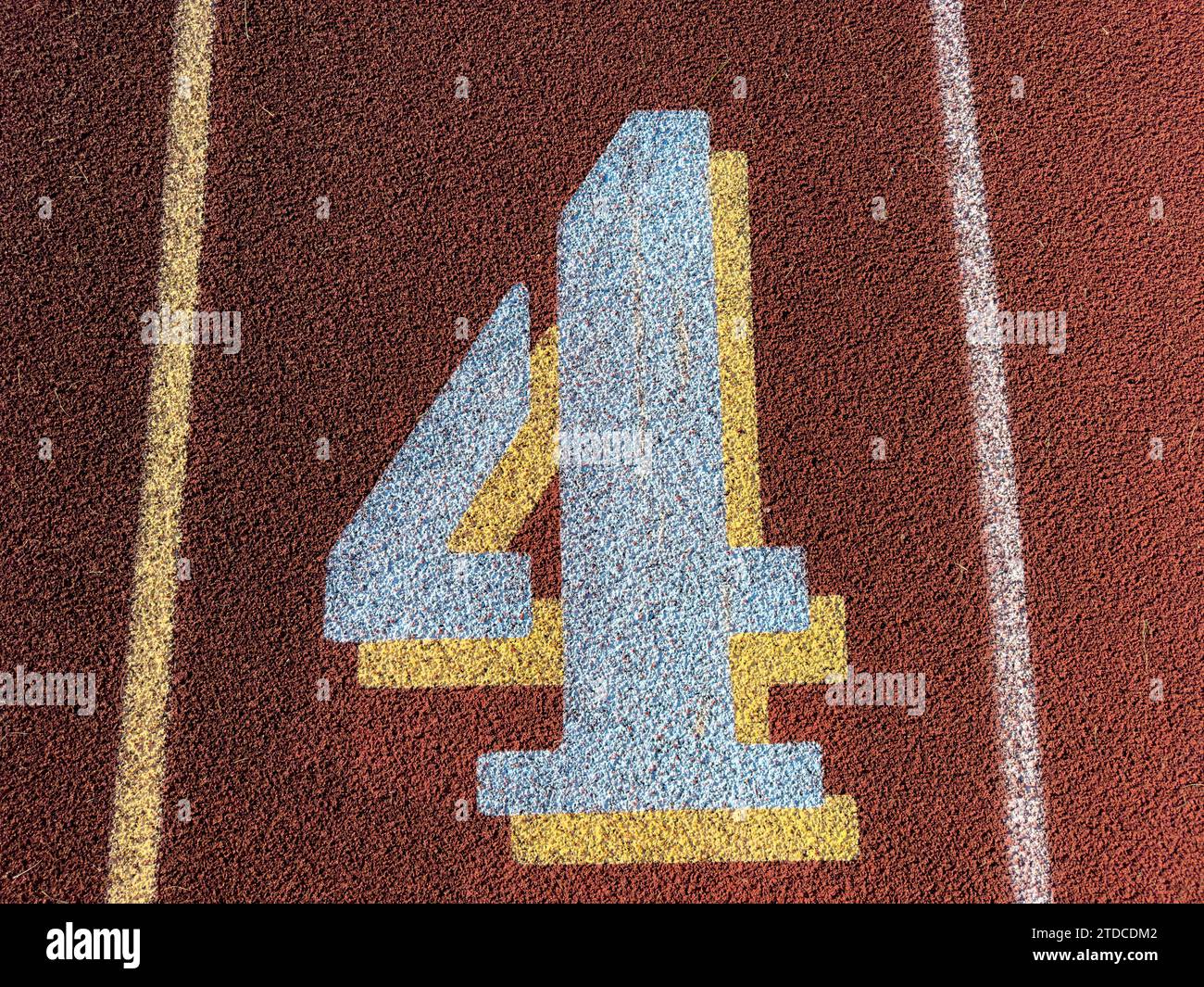 Number 4 finish hi-res stock photography and images - Alamy
