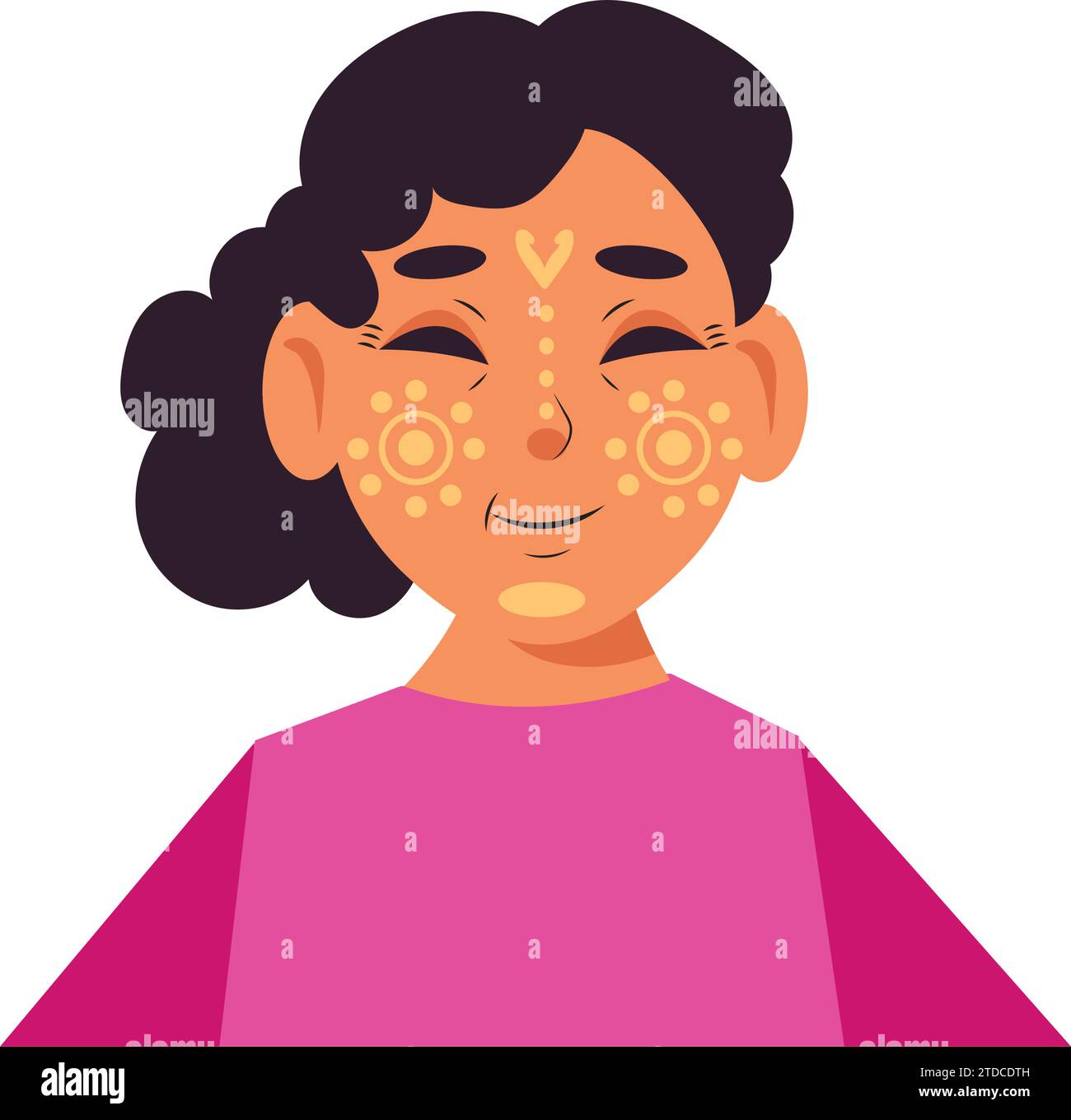 Burmese cosmetic Stock Vector Images - Alamy