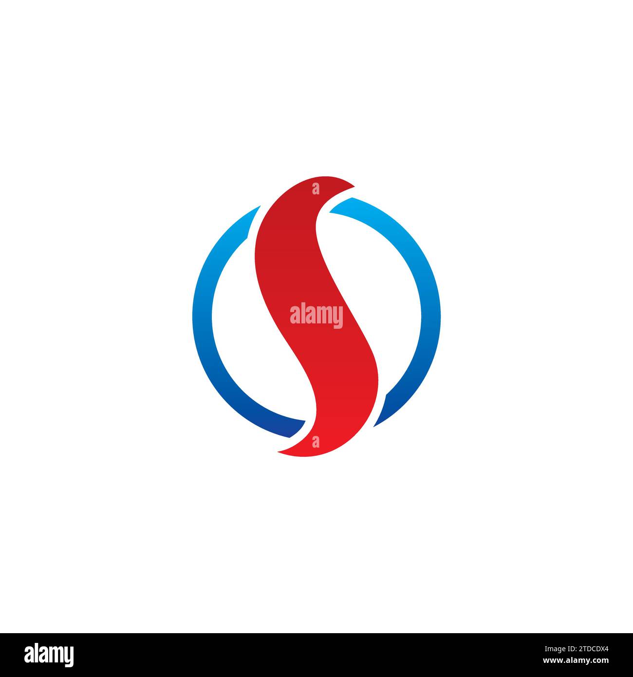 Modern s logo vector vectors Cut Out Stock Images & Pictures - Alamy