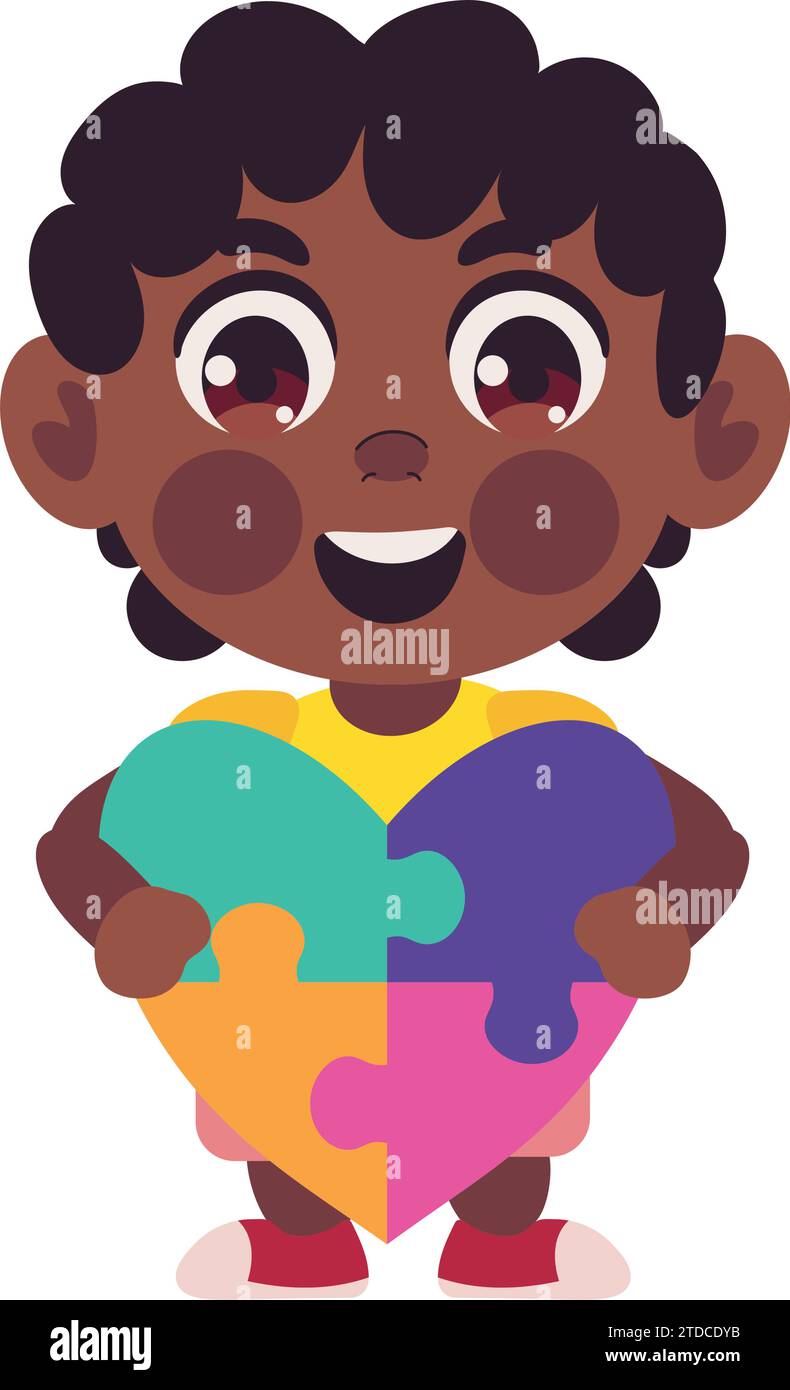 autism little boy Stock Vector Image & Art - Alamy