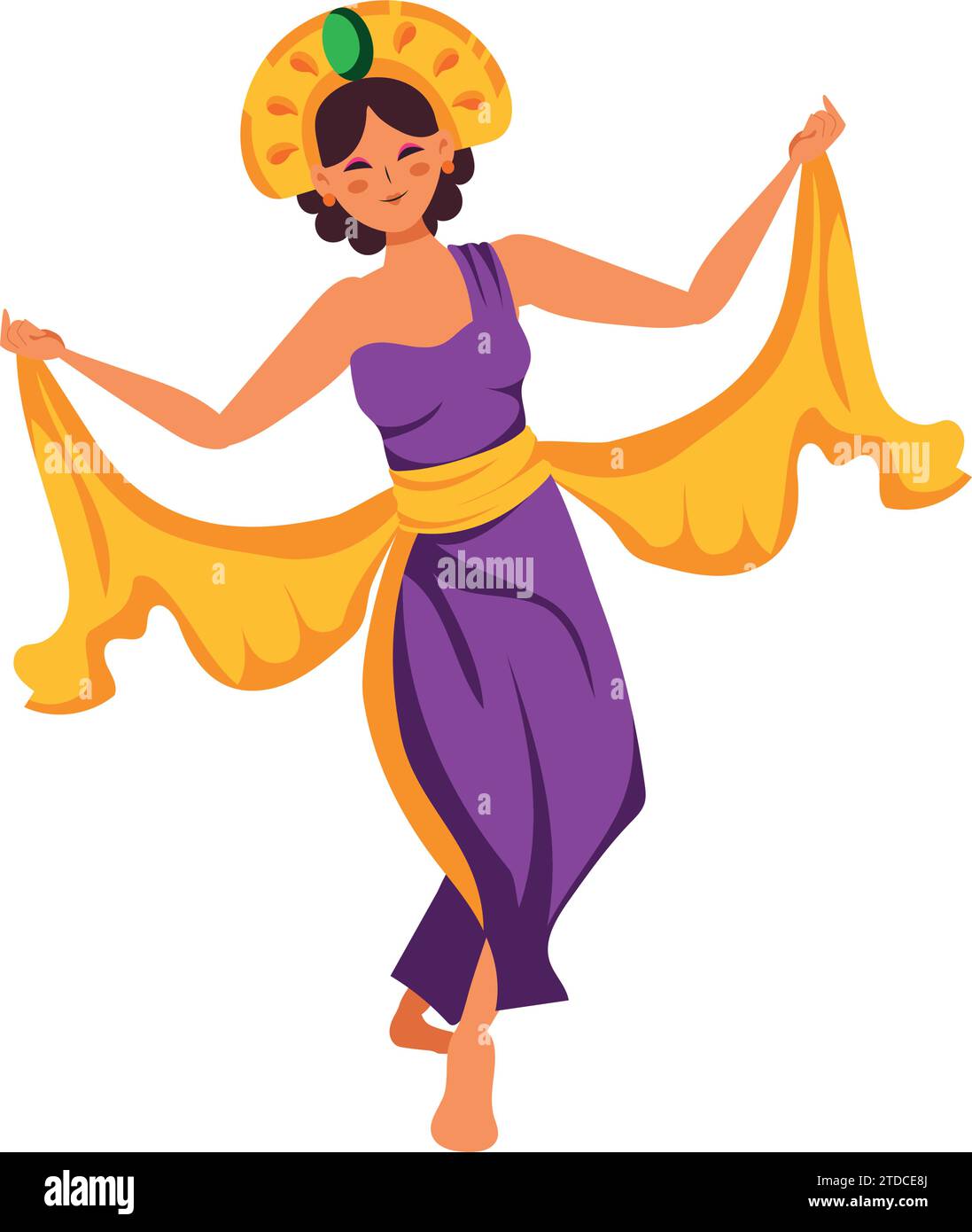 tari kecak traditional illustration isolated Stock Vector Image & Art ...