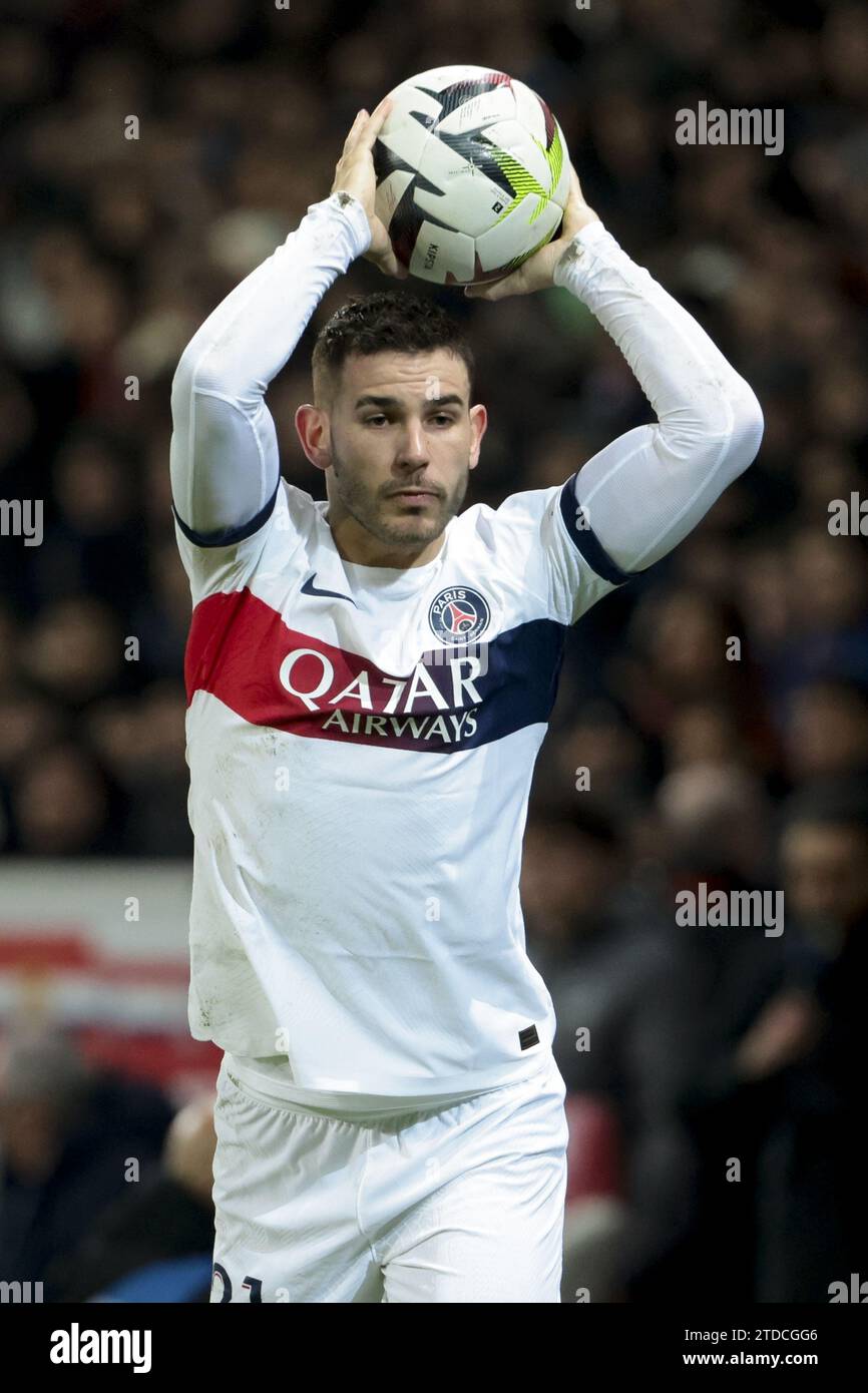 Lucas Hernandez of PSG during the French championship Ligue 1 football ...