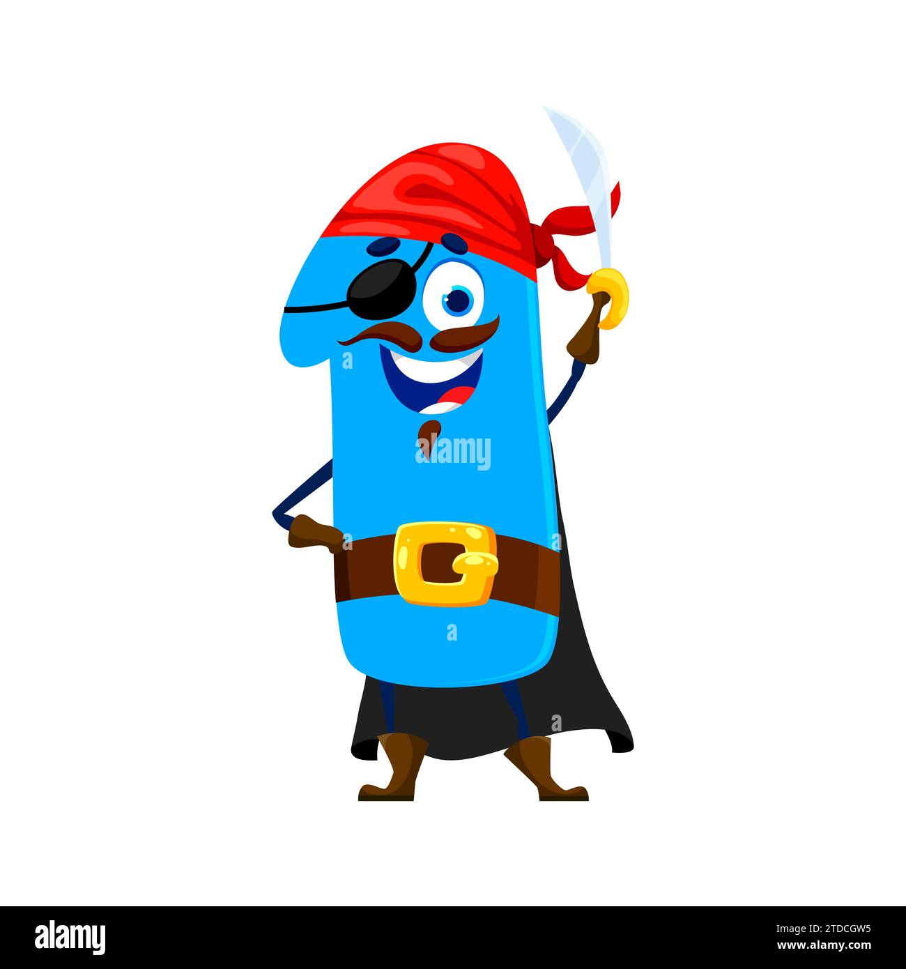 Pirate with one eye Stock Vector Images - Alamy