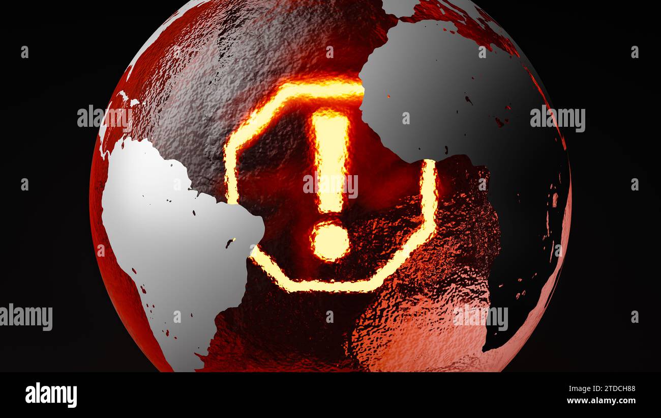 Global warming causes abnormal weather and puts the Earth in crisis ...