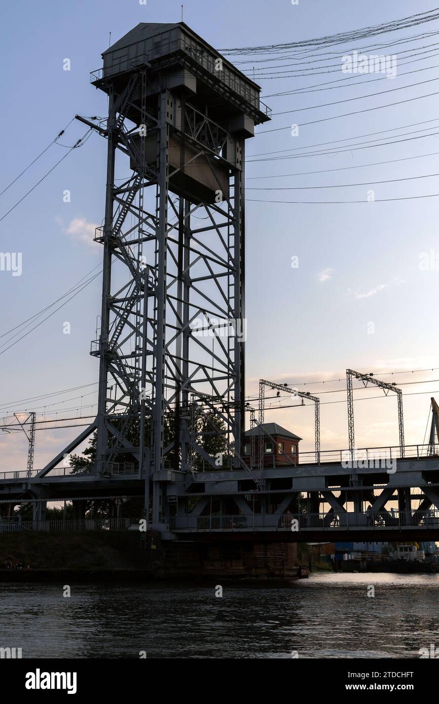 Two tier bridge kaliningrad port hi-res stock photography and images ...