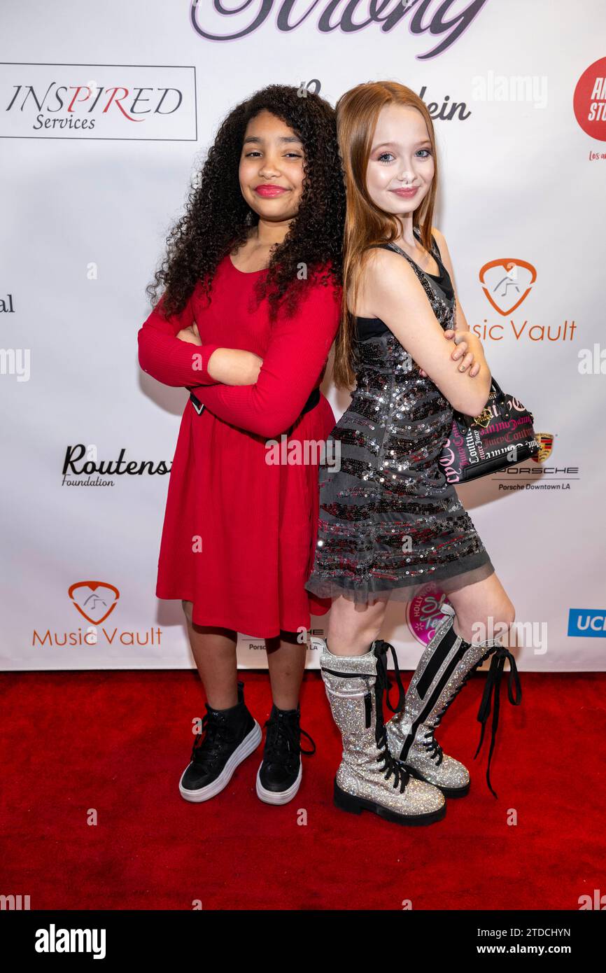 Los Angeles, USA. 17th Dec, 2023. Singer Actress Ayla Rae, Actress ...