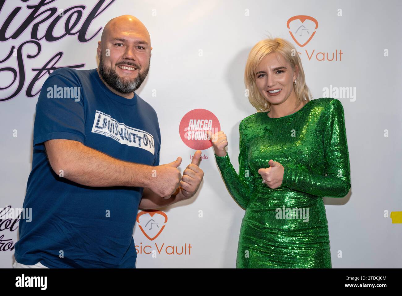 Los Angeles, USA. 17th Dec, 2023. Sponsors Amega Studios attends Toys ...