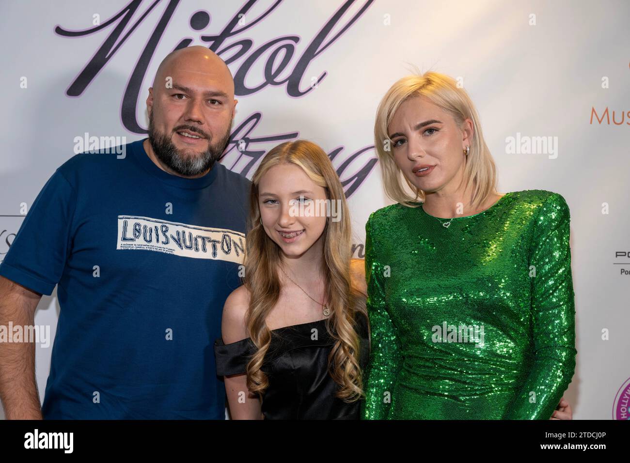 Los Angeles, USA. 17th Dec, 2023. Sponsors Amega Studios, Actress Nikol ...