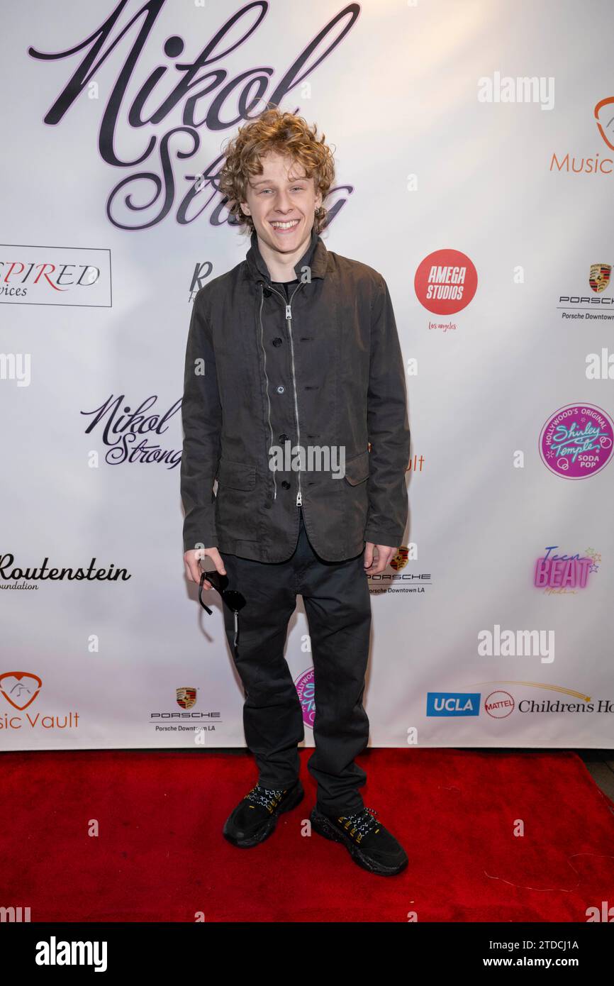 Los Angeles, USA. 17th Dec, 2023. Actor Influencer Lev Cameron attends ...