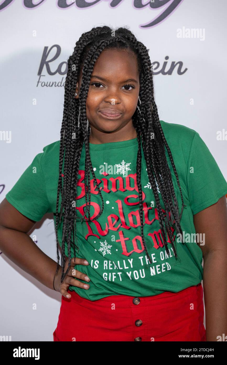Los Angeles, USA. 17th Dec, 2023. Actress Alyssa Harris attends Toys ...
