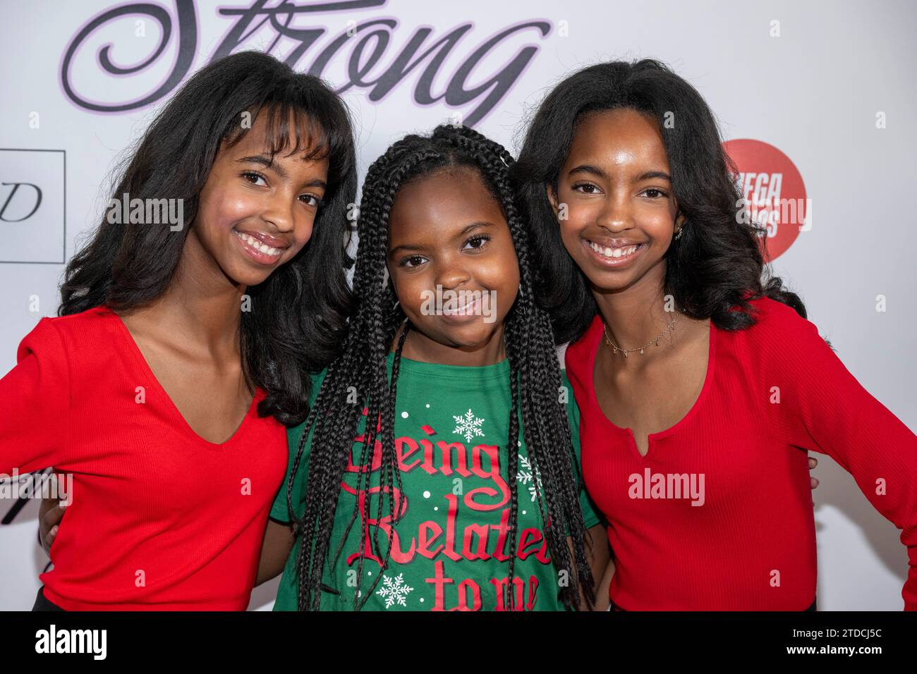 Los Angeles, USA. 17th Dec, 2023. Actress Alexis Harris, Actress Alyssa ...