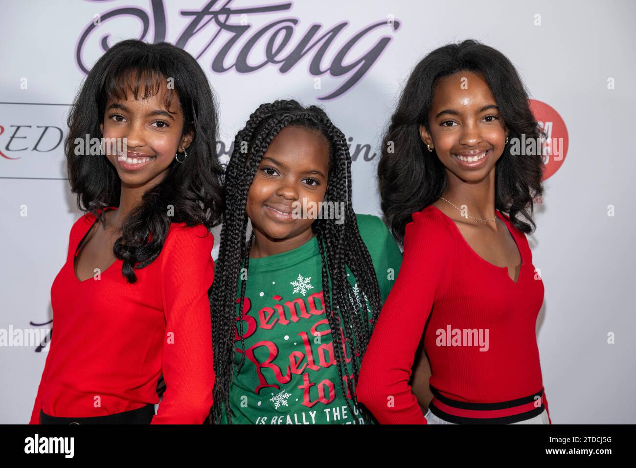Los Angeles, USA. 17th Dec, 2023. Actress Alexis Harris, Actress Alyssa ...