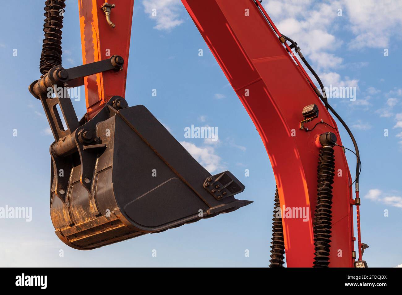 Boom of excavator hi-res stock photography and images - Alamy