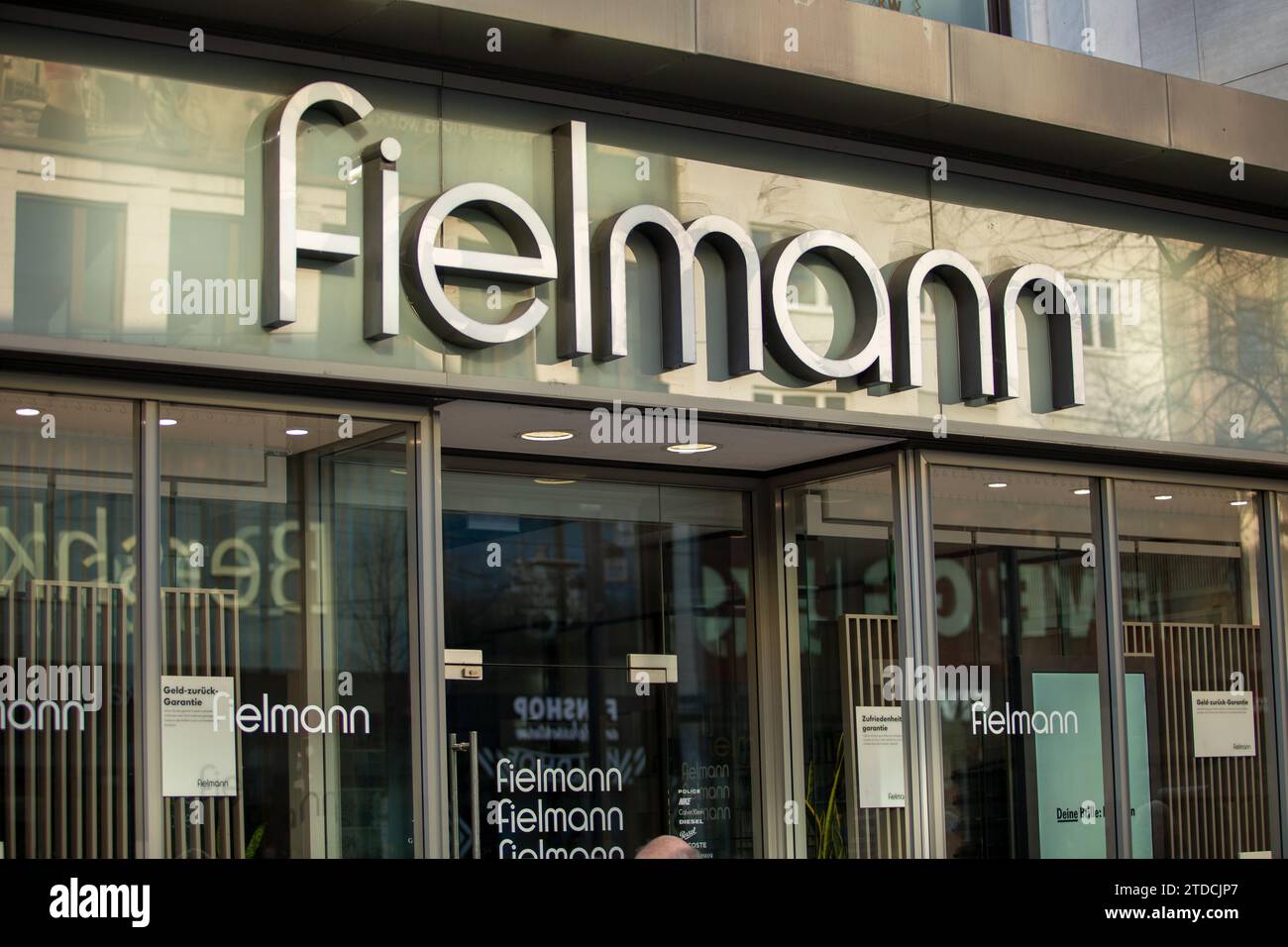 Branch of a Fielmann Group shop in Mannheim, Baden-Württemberg Stock ...