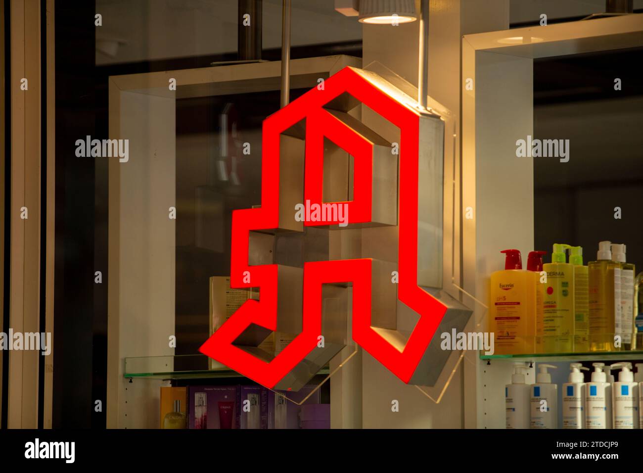 Sign pharmacy logo germany hi-res stock photography and images - Alamy