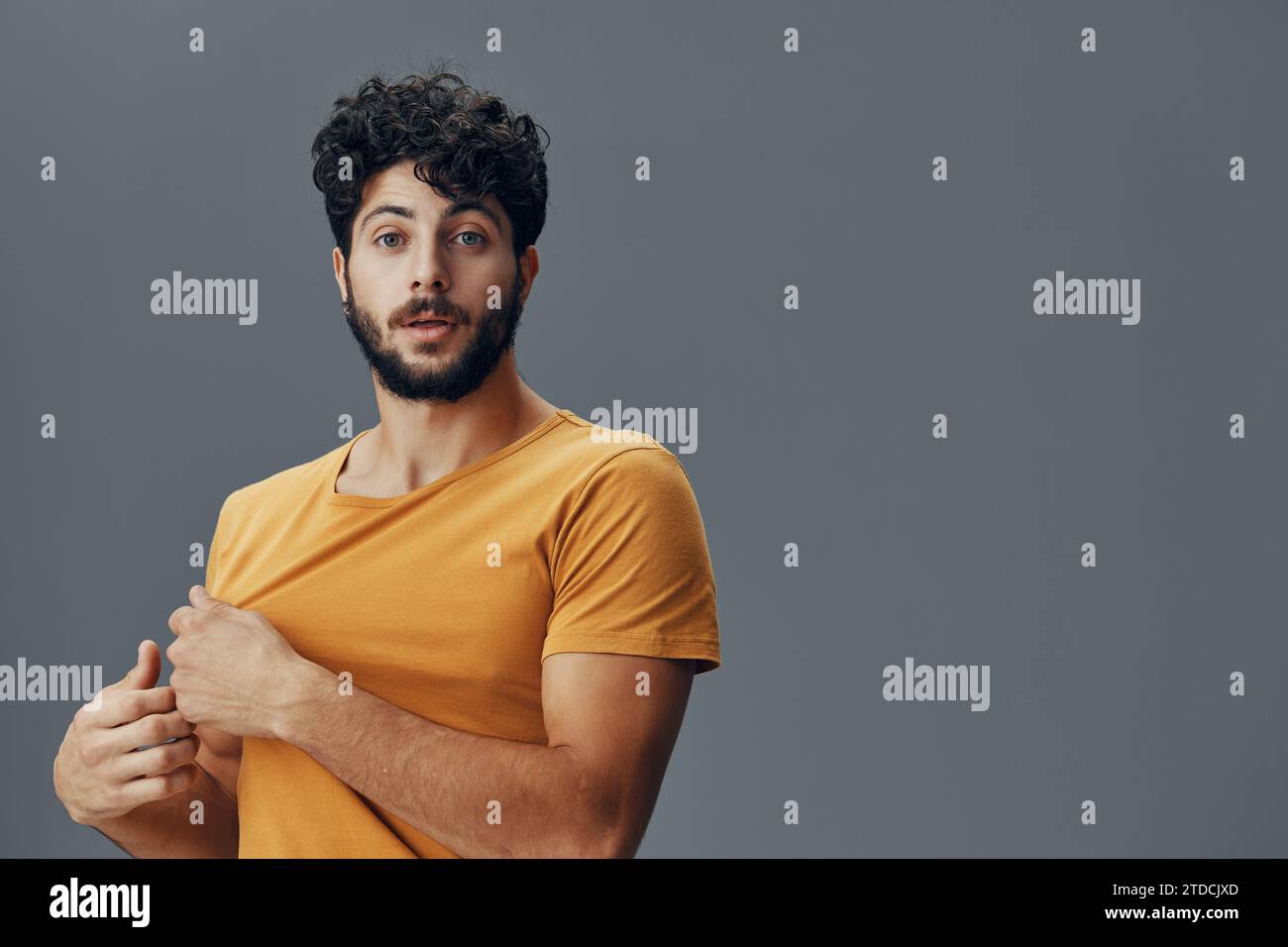Man background guy young person portrait adult Stock Photo - Alamy