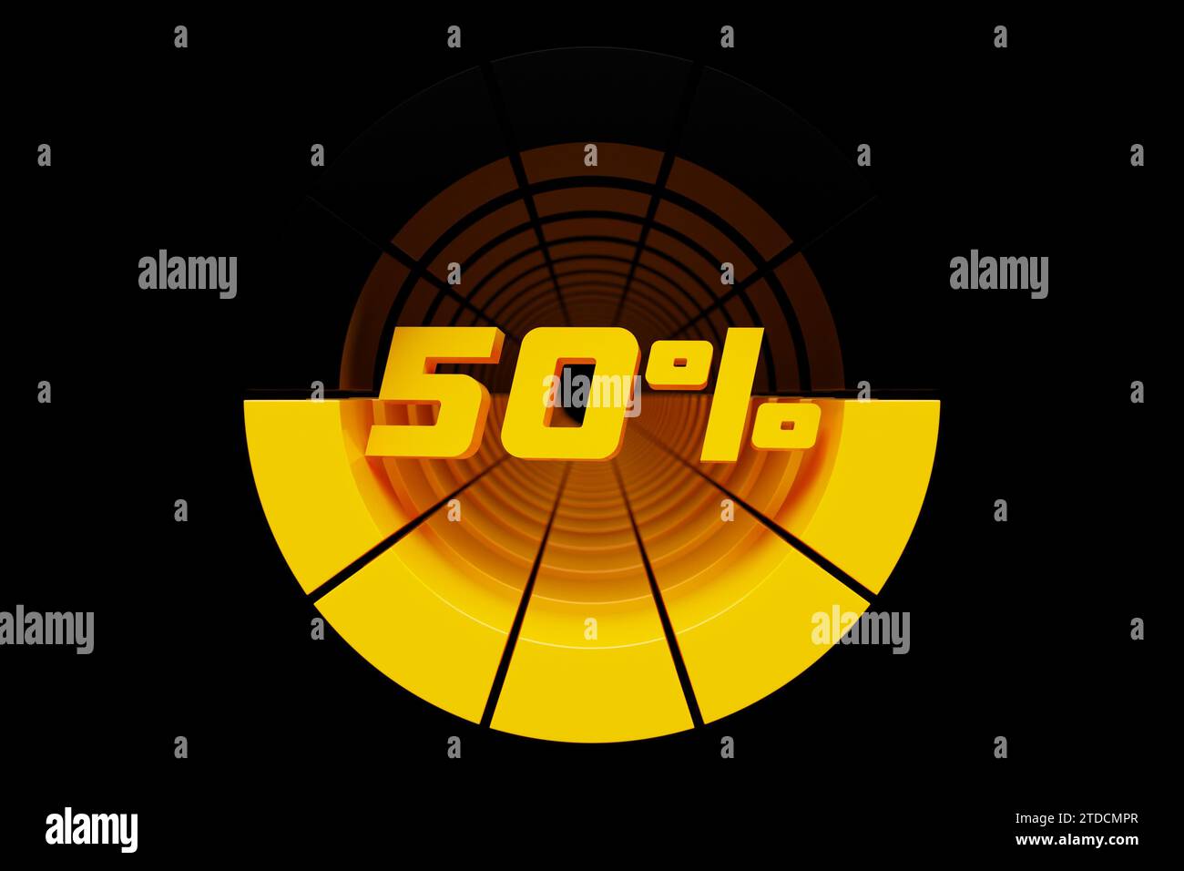 3d illustration of speed measuring speed icon. Colorful panel icon ...