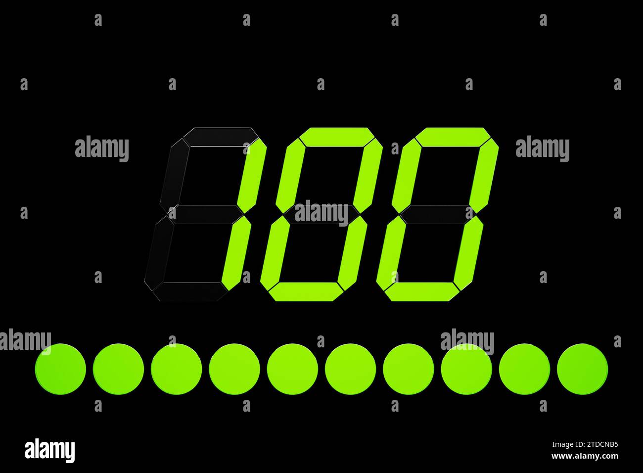3d illustration of speed measuring speed icon. Colorful panel icon ...