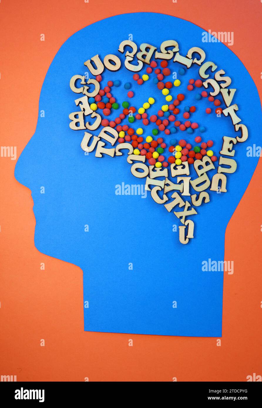 Human brain doodle hi-res stock photography and images - Alamy