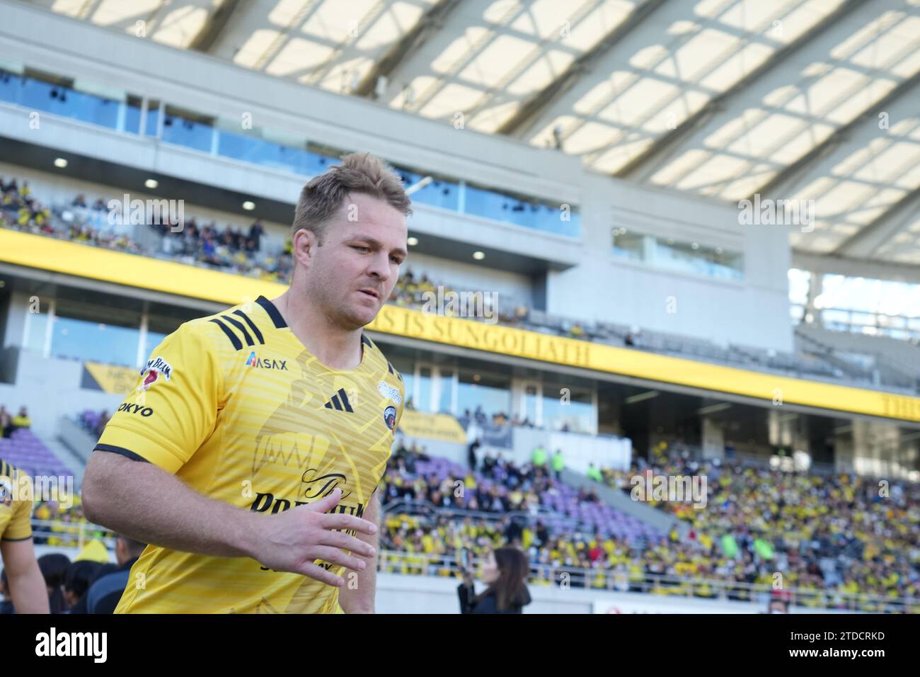 Sungoliath's Sam Cane during the Japan Rugby League One 2023-24 match ...
