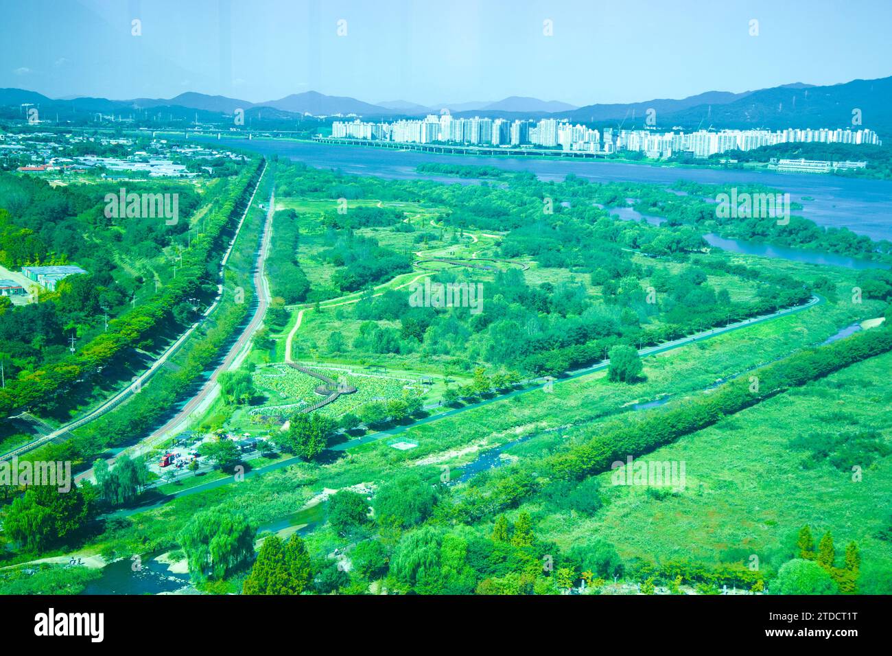 Hanam City, South Korea - October 1, 2023: Captured from Hanam Union ...