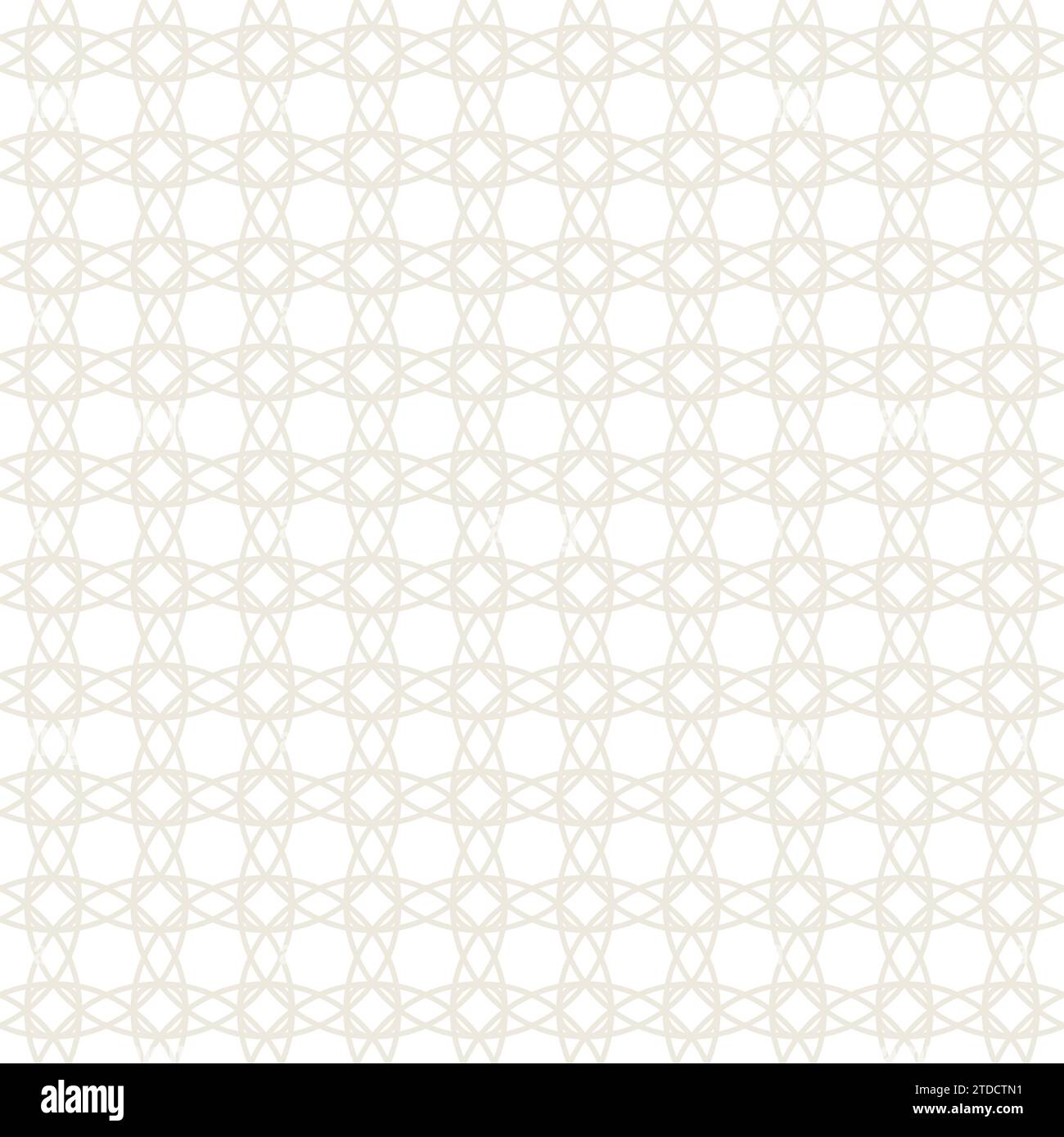 Seamless neutral geometrical pattern with round circle elements ...