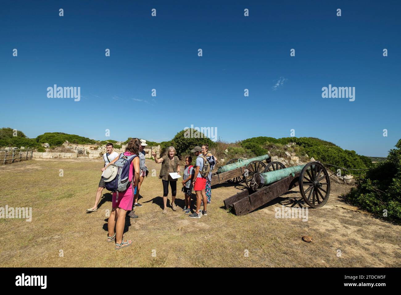 castillo de San Felipe, siglo XVI ,boca del puerto de Mahón, municipio ...